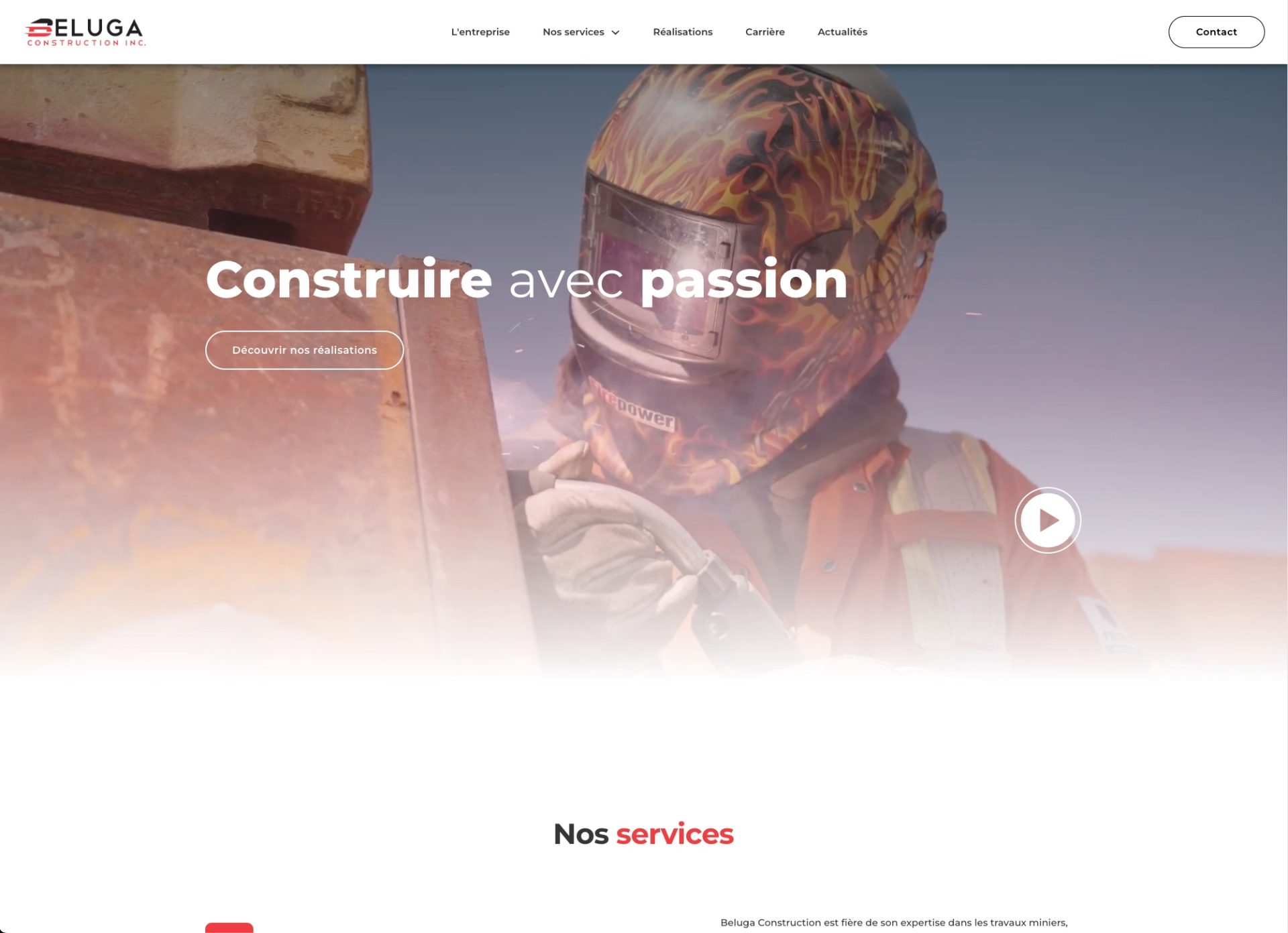 Actualités – Beluga Construction